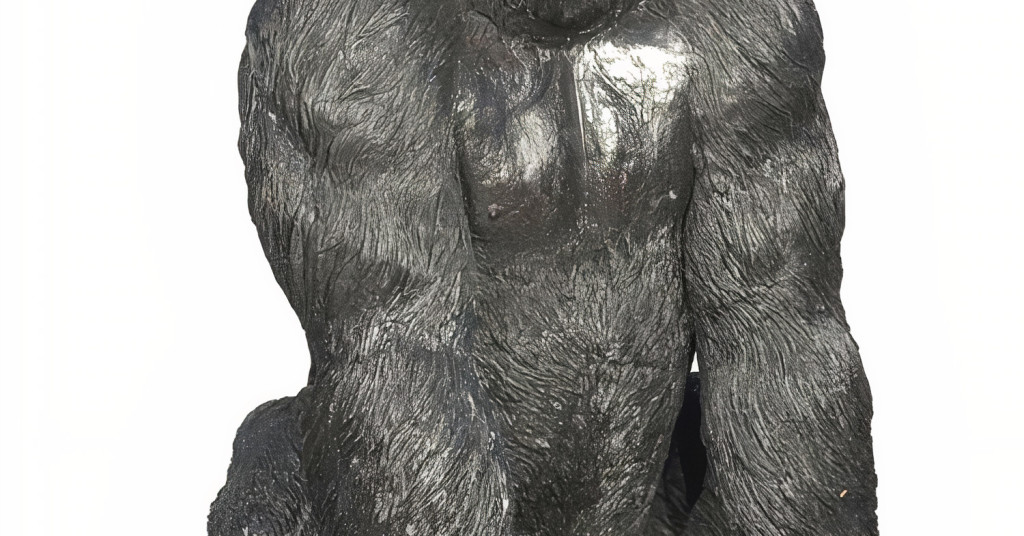 Tk 55870 Bronze Standing Gorilla